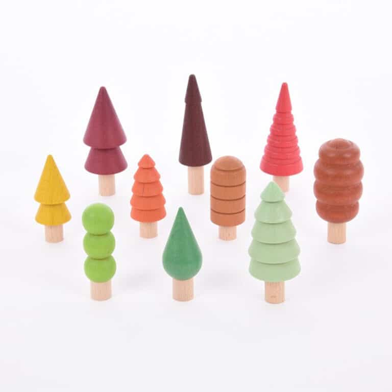 Houten loopwagen met speelelementen Viga, krokodil - Jindl